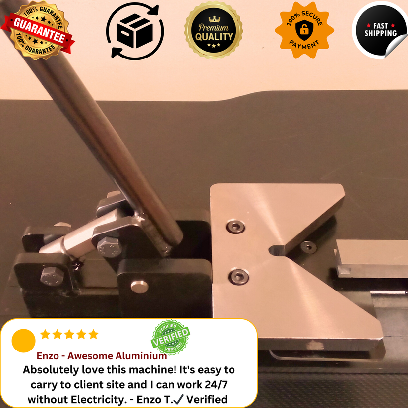 High-Quality Corner Crimping Machine for Aluminium Profiles – AluCrimp